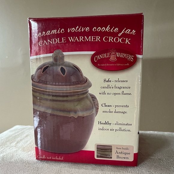 Candle Warmers | Accents | Brown Ceramic Candle Warmer Crock | Poshmark